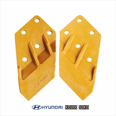 Cina R200 Hyundai parte le taglierine del lato del secchio dell'escavatore in vendita