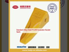 Standard Alloy Steel PC200 Excavator Bucket Teeth