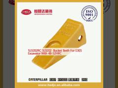 1U3202RC 1U3202  Bucket Teeth For E305 Excavator With 48-52HRC