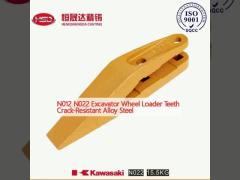 N012 N022 Excavator Wheel Loader Teeth Crack-Resistant Alloy Steel