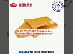 PC300 207-939-7120 Bucket Adapters Alloy Steel Stress-Dispersing Geometry