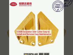 E200B Excavator Side Cutter Easy to Install and Remove Easy Maintenance