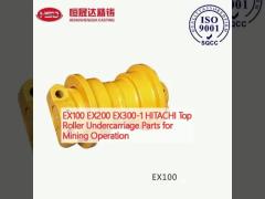 EX100 EX200 EX300-1 HITACHI Top Roller Undercarriage Parts for Mining Operation