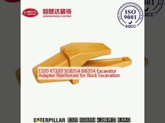 E320 KT320 3G8354 6I6354 Excavator Adapter Reinforced for Rock Excavation