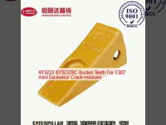 6Y3222 6Y3222RC Bucket Teeth For E307 mini Excavator Crack-resistant