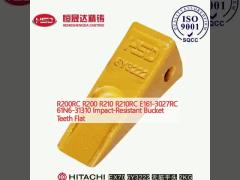 R200RC R200 R210 R210RC E161-3027RC 61N6-31310 Impact-Resistant Bucket Teeth Flat