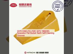 EX70 EX60 25S 25RC 021S TB00395 Excavator Flat Bucket Teeth Self-Cleaning Grooves