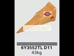 D11 D12 D12TL 6Y3552TL Ripper Teeth Mining-Grade Penetration Efficiency ‌