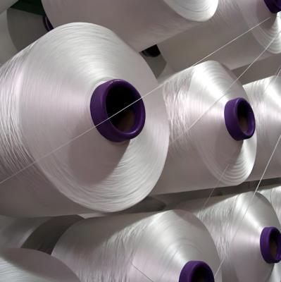 Cina Poliester FDY filato di bruco 75D/36F Full Dull per la produzione di tessuti di pelliccia finta in vendita