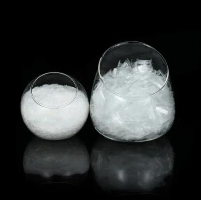中国 4D×51MM 非織布用再生ポリエステルステープル繊維 変形防止 白色PET繊維 販売のため