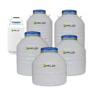 China Wide neck laboratory series liquid nitrogen tank for sale