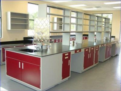 China All Steel Lab Bench(Sidelined & Central) for sale