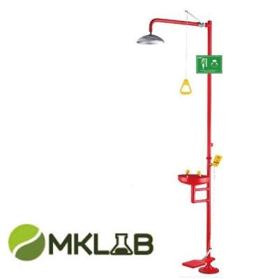 China Stainless Steel Emergency Shower & Eye Wash (Foot treadle) (MKL0858) for sale