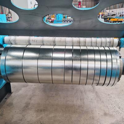 China High Performance Coil Slitting Equipment / Metal Coil Slitter 1600mm 80m/Min Speed for sale