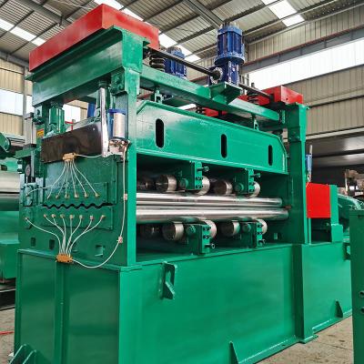 China Titanium Material Sheet Metal Leveler 1600 Mm Plate Width  0-20 M/Min Leveling Speed for sale