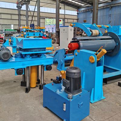 China Advanced Sheet Metal Leveling Machine Smooth Metal Processing Roll Leveler for sale