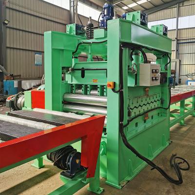 China 2000mm Sheet Steel Flattening Machine 6mm Thickness 10m/Min Automatic Operating for sale