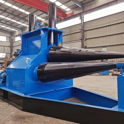 China Industry Sheet Metal Cone Rolling Machine For Sale Durability Fully Automated Metal Cone Roller for sale