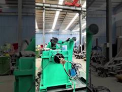 Máquina enderezadora de chapa metálica suave y precisa, niveladora de chapa metálica de 380 voltios