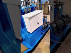 1050 mm Blechlänge Konusroller mit 40 mm Seitenrollen Durchmesser 4 m/min