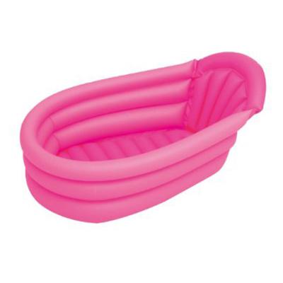 China Newly Comfortable Foldable PVC or TPU Inflatable Bathtub for Baby for sale