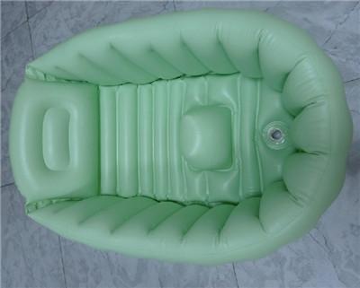 China Portable foldable thickening comfortable warmth inflatable bathtub for newborn friendly 6P for sale