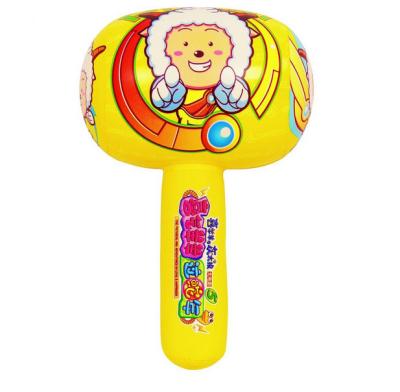 China Logo Customized pvc inflatable hammer toy for sale