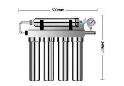 Cina App-controlled 304 in acciaio inossidabile 5 fasi PP CTO RFC UF T33 Purificatore di acqua in acciaio inossidabile in vendita
