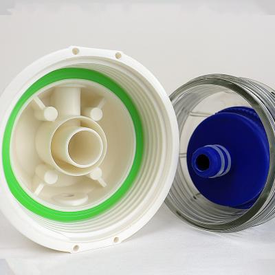 Cina Qiuck Fitting Connection 10 pollici Cassa filtrante trasparente per filtrazione dell'acqua commerciale in vendita