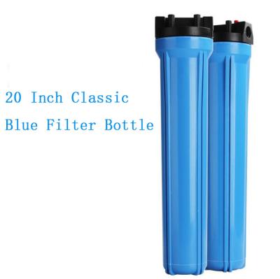 China Flow Polypropylene HFPP Whole House Filter Housing 1/2 3/4 Inner 20inch for Big Blue for sale