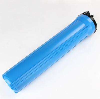 China Flow Polypropylene HFPP Whole House Filter Housing 1/2 3/4 Inner 20inch for Big Blue for sale