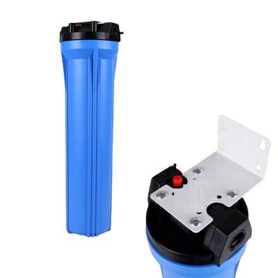 China Flow Polypropylene HFPP Whole House Filter Housing 1/2 3/4 Inner 20inch for Big Blue for sale