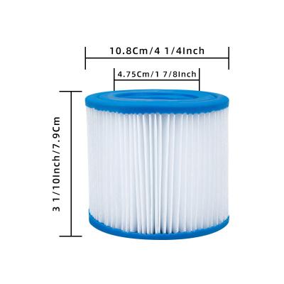 Cina NSF Certified Intex 29001E S1 Easy Set Pool Spa Filter Cartridge e Dimensioni personalizzate in vendita