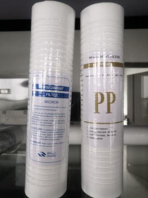 Cina 10 pollici * 2,5 pollici PP sedimento filtro elemento per apparecchiature di depurazione dell'acqua domestica in vendita