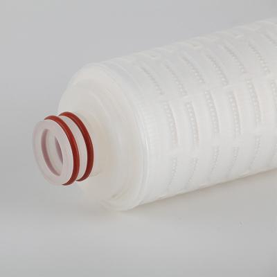 Cina Elemento filtrante per l'acqua a membrana di polipropilene microplaccato di piccolo volume da 5 pollici per alimenti in vendita
