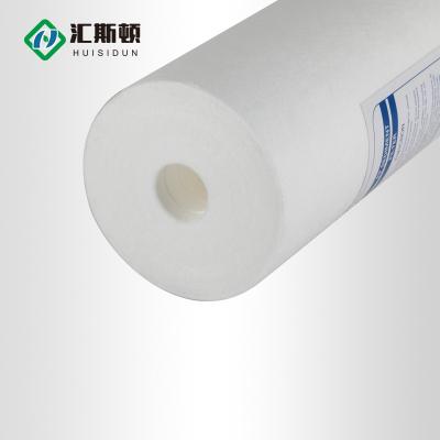 China PP Sediment Filter 20 inch High Flow Rate Low Pressure Drop Water Treatment Cartridges for sale