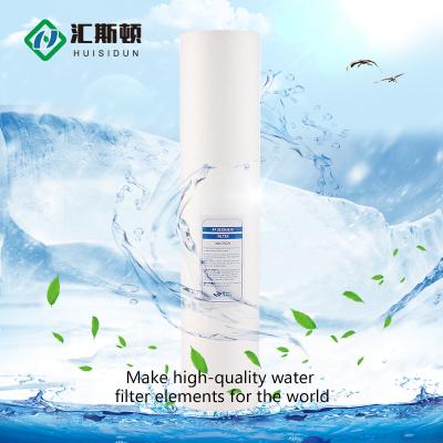 China PP Sediment Filter 20 inch High Flow Rate Low Pressure Drop Water Treatment Cartridges for sale