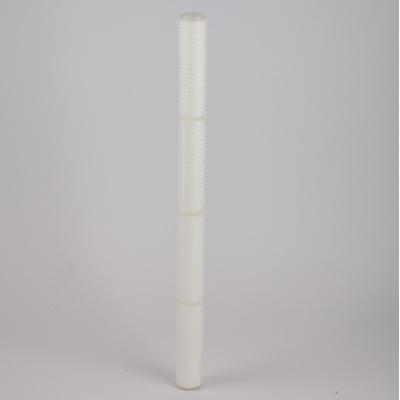 China PLC-compatibele 40 inch microporeuze gevlegde filterpatroon met eenvoudige installatie Te koop