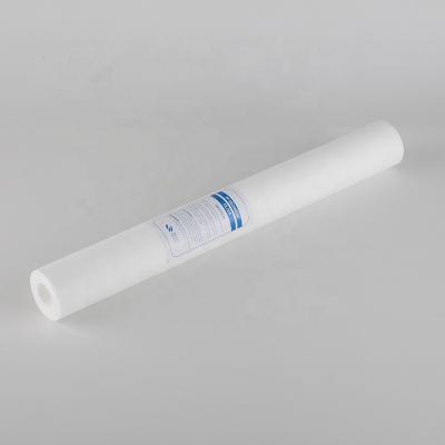 China Uithoudingsvermogen PP niet-geweven materiaal waterfilterelement voor voedselfiltratie Te koop