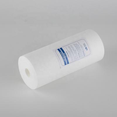 China Uithoudingsvermogen PP niet-geweven materiaal waterfilterelement voor voedselfiltratie Te koop