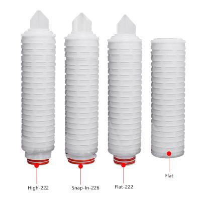 Cina Wiston 40 pollici filtro di purificazione dell'acqua pieghevole ad alto flusso 6-8 mesi vita di filtrazione in vendita