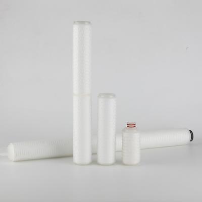 Cina Supporto tecnico video Cartuccia di filtro pleato da 0,22 micron da 5 pollici per apparecchi sterili in vendita