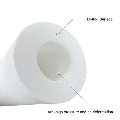 Cina Cartuccia di filtro soffiato da fusione di cotone da 10 pollici Pp 25*6,2 cm Dimensione per sistema di osmosi inversa in vendita