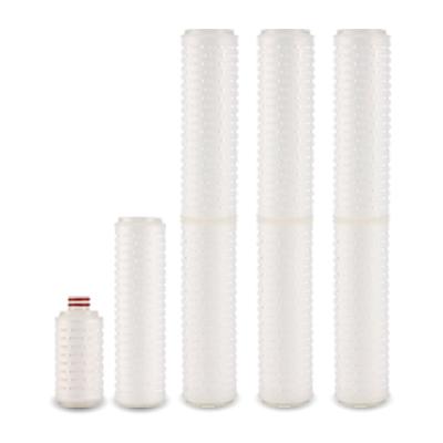 China 20-inch 30-inch microporeuze gevlegde filterelement voor industriële petrochemische industrie Te koop