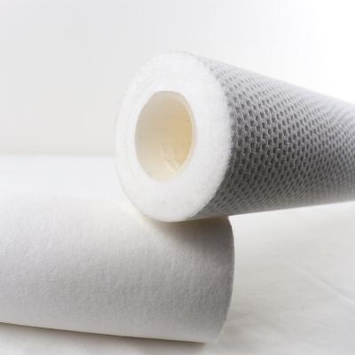 Cina 20 pollici di PP Cartuccia filtro per l' acqua soffiata sciolta rimuovere cloro e odore dall' acqua del rubinetto in vendita