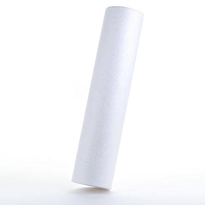 China RV 10'' 1/5 Micron PP Filtro para sedimentos domésticos 100% de polipropileno fresco ID 28MM à venda