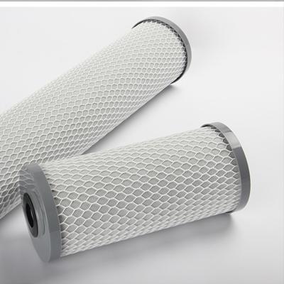 China Remove Water Alkali and Scale with 10 Inch CTO Activated Carbon Filter Water Purifier for sale