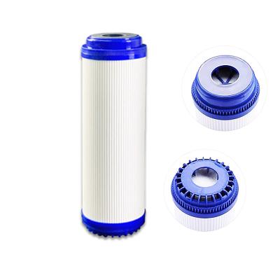 Cina Elemento di filtro per depurazione dell'acqua industriale Huiston Cartuccia di carbonio attivo da 20 pollici in vendita