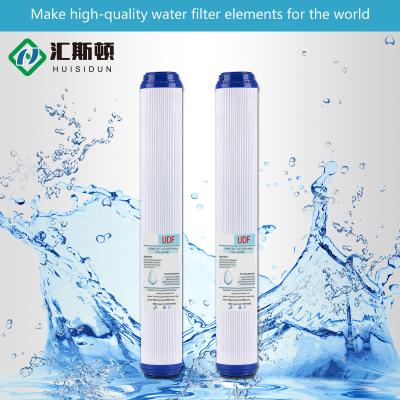 Cina Cartuccia di filtro a blocco di carbonio attivo da 20 pollici ABS UDF di qualità alimentare in vendita