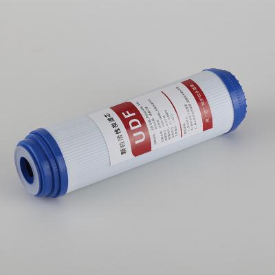 China 10 Inch 5 Micron Udf Granular Activated Carbon Coal Coconut Shell Carbon Filter Cartridge for sale